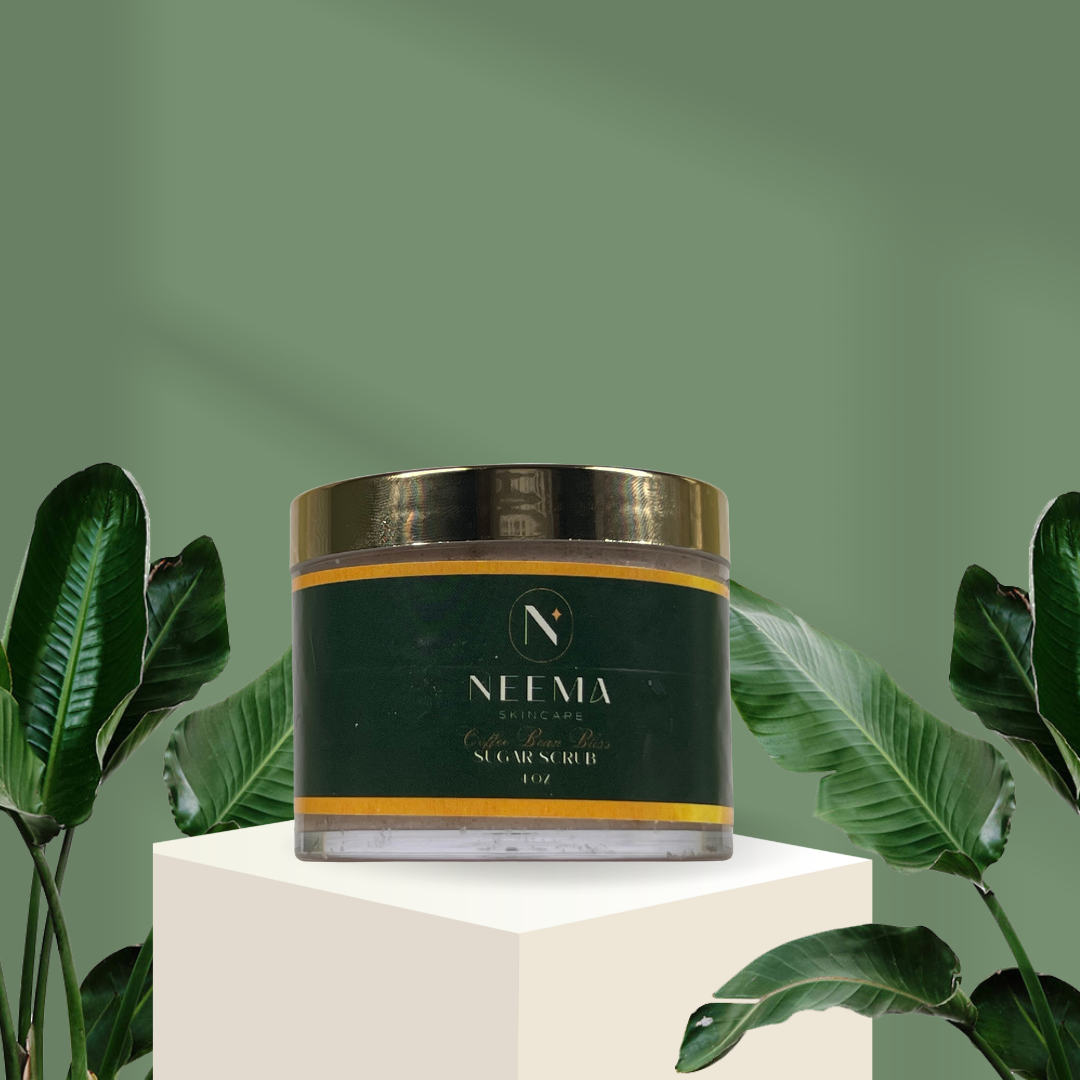 Coffee Bean Bliss Sugar Scrub – Neema Skincare